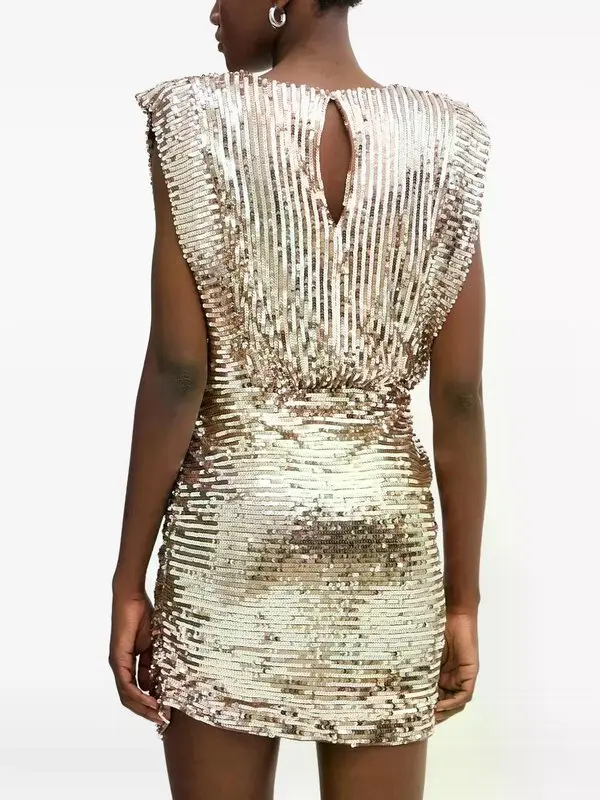 BOSS Sequin-embellished Mini Dress