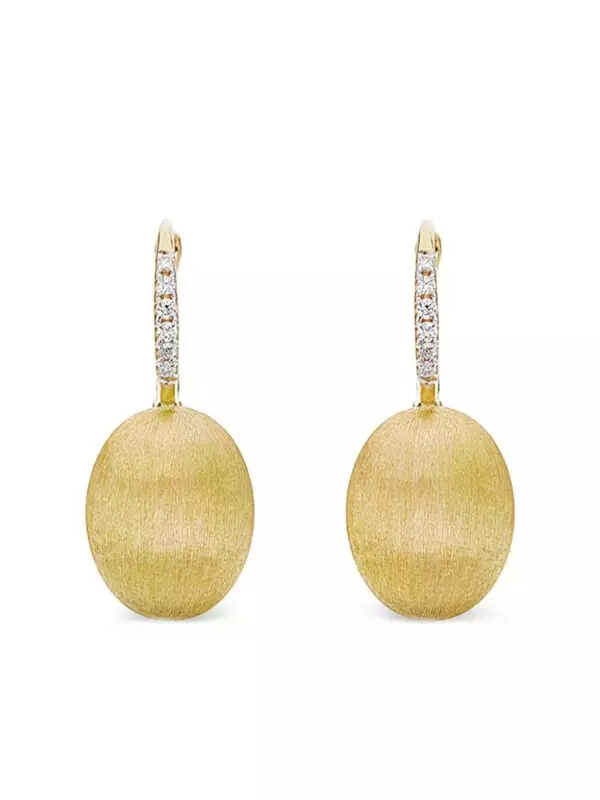 NANIS 18k Yellow Ciliegine Diamond Earrings - Gold