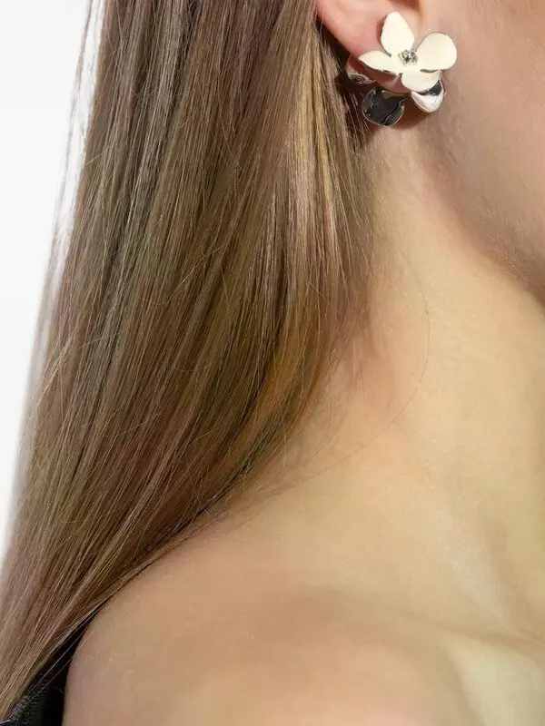 Marni Floral-motif Stud Earrings