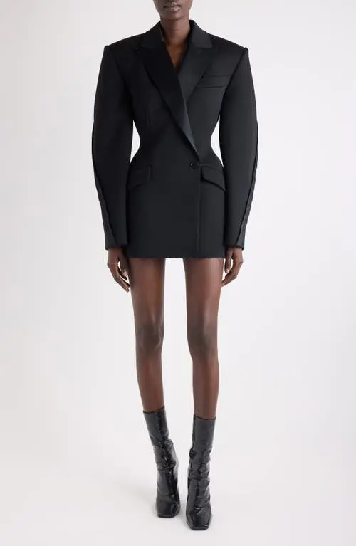 Givenchy Reversed Seam Cocoon Jacket Dress