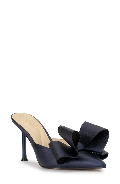 Jessica Simpson Valrin Pointed Toe Mule - Indigo