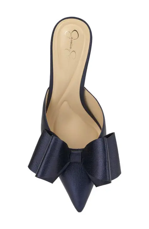 Jessica Simpson Valrin Pointed Toe Mule - Indigo