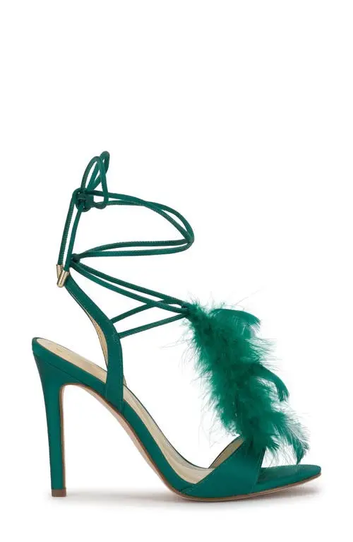 Jessica Simpson Jenzin Ankle Wrap Sandal - Gem Green