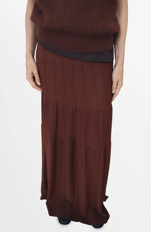 Mango Seam Maxi Skirt