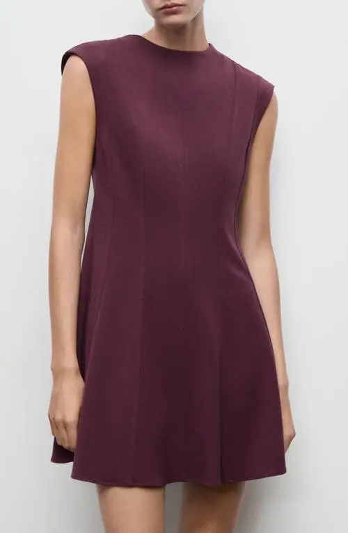 Mango Seam Mini Dress