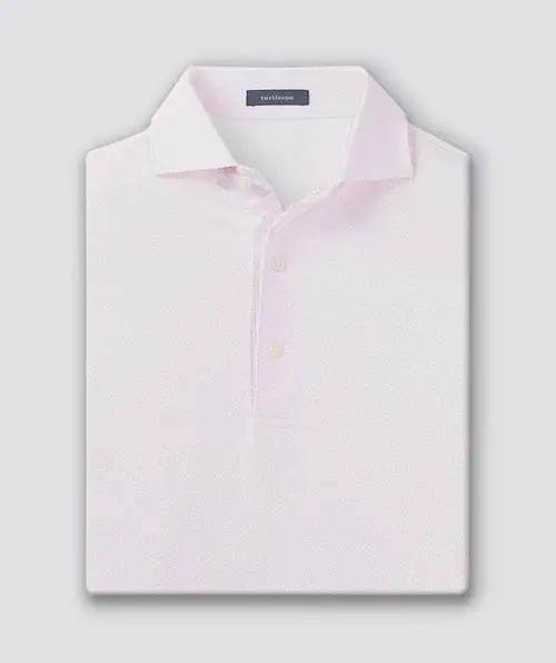 TURTLESON Raynor Performance Polo - Pale Pink