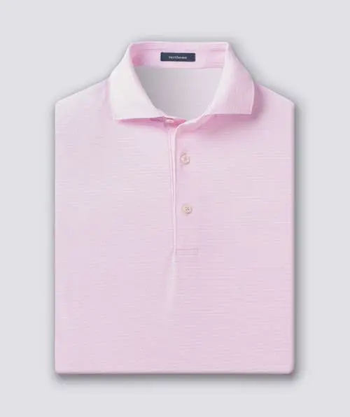 TURTLESON Lennon Performance Polo - Retro Pink