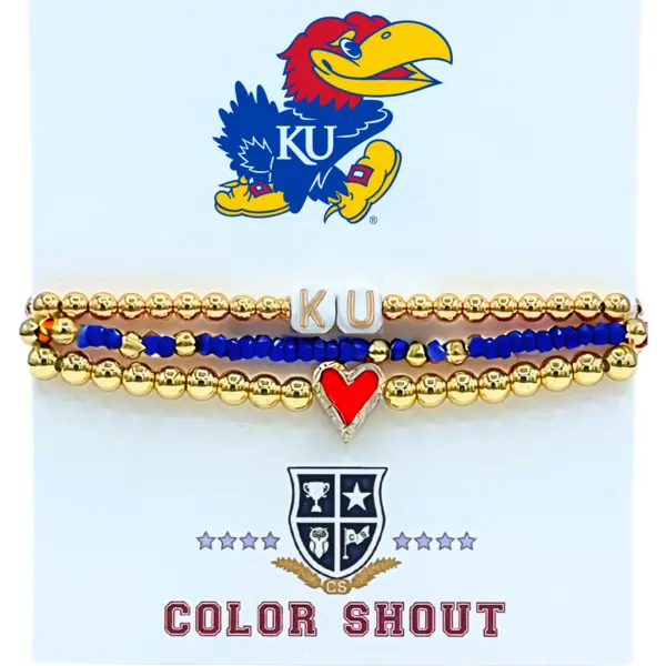 COLOR SHOUT Kansas Bracelet Set - Yellow Gold