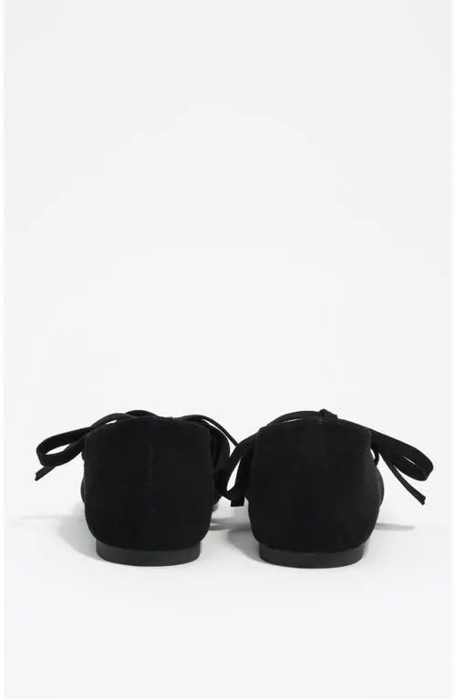 Bimba Y Lola Split Leather Ballerina Flats