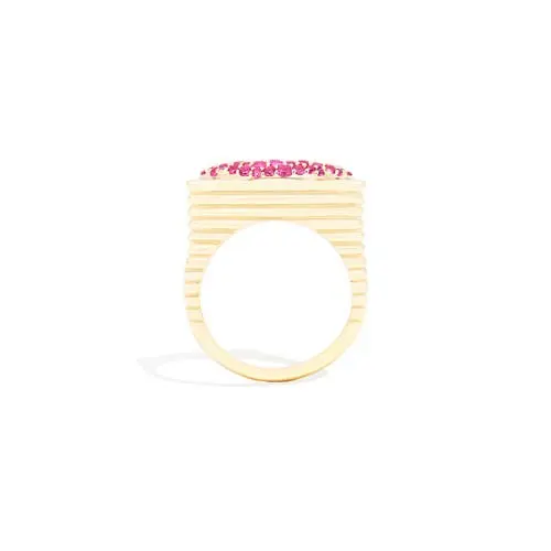 CAMPBELL + CHARLOTTE Juju Lips Ring - Gold