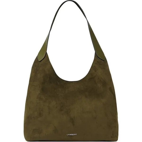LAMBERT Katy Vegan Suede Tote Bag - Cedar