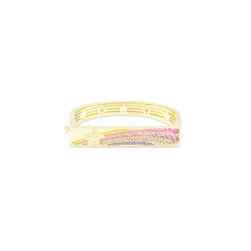 CAMPBELL + CHARLOTTE Juju Shooting Star Bangle Bracelet - Gold