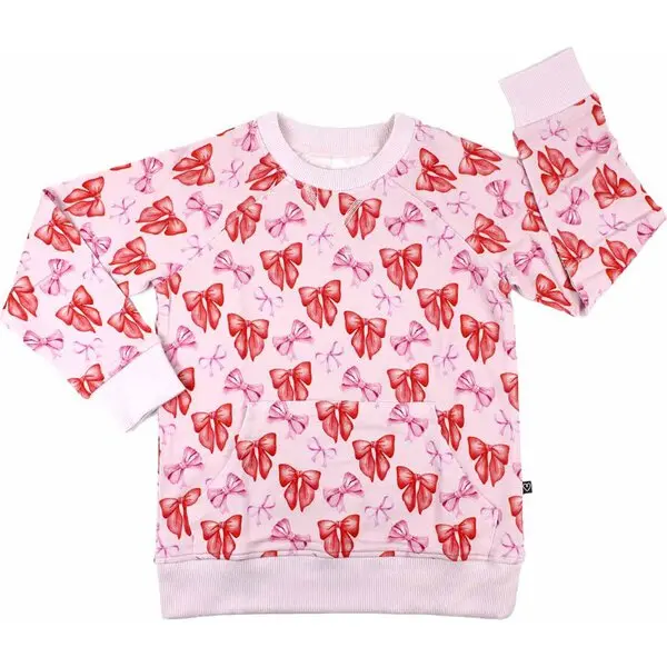 LEV BABY Bow Sweatshirt - Pink