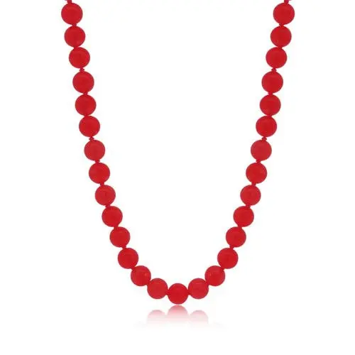 THE LOVERY FINE JEWELRY Knotted Bead Necklace - Carnelian