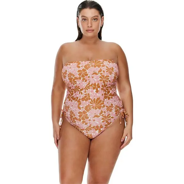 GOTTEX Summer Memories Bandeau One Piece - Pink-brown