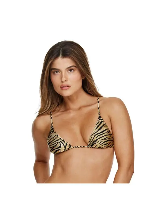 GOTTEX Wild One Triangle Bikini Top - Safari