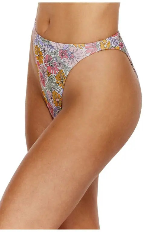 GOTTEX Soft Bloom High Waist Bikini Bottom - Multi