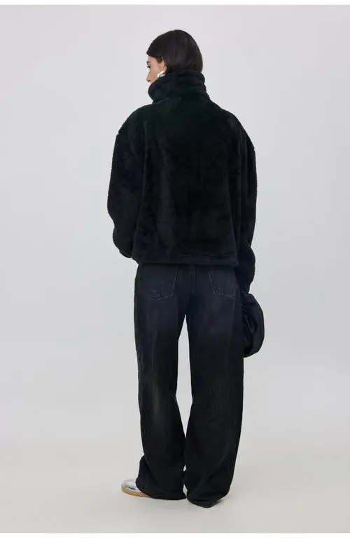 GOTTEX Button-up Fleece Coat