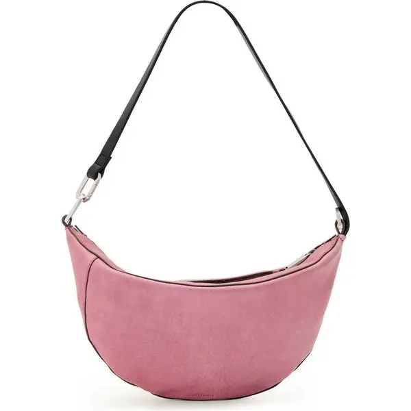 ALLSAINTS Luna Micro Shoulder Bag - Raspberry Pink