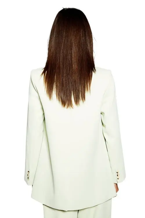 WAREHOUSE Runway Collarless Boxy Blazer