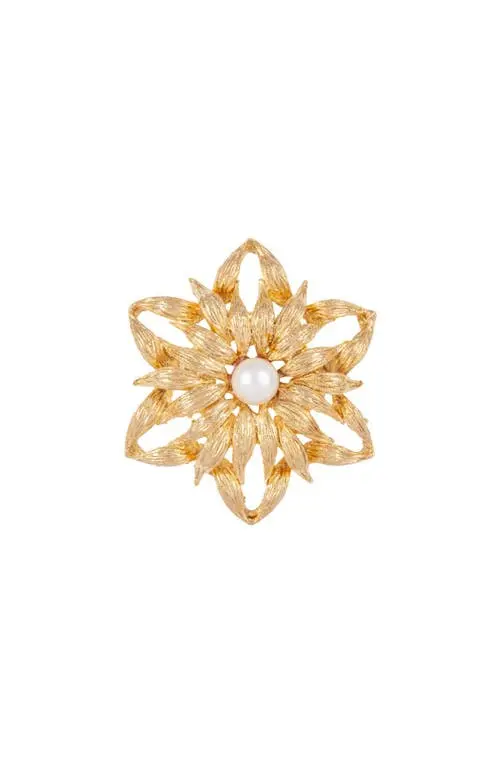 SUSAN CAPLAN 1990s Brooch - Flower
