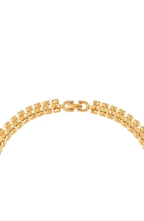 SUSAN CAPLAN 1980s Vintage Watchband Collar