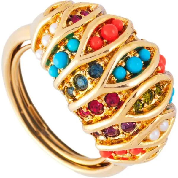 SUSAN CAPLAN 1980s Vintage Ring