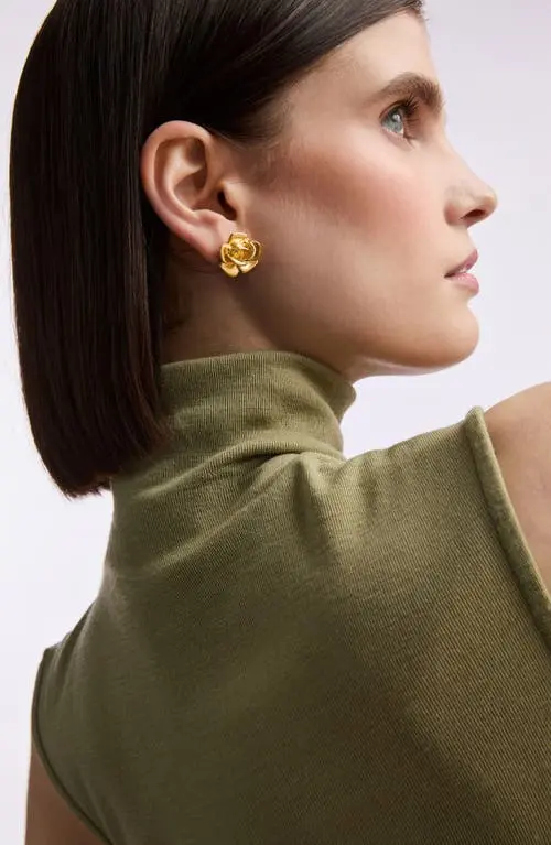 SUSAN CAPLAN 1990s Vintage Stud Earrings