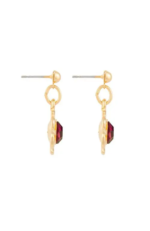 SUSAN CAPLAN 1980s Vintage Swarovski Crystal Drop Earrings