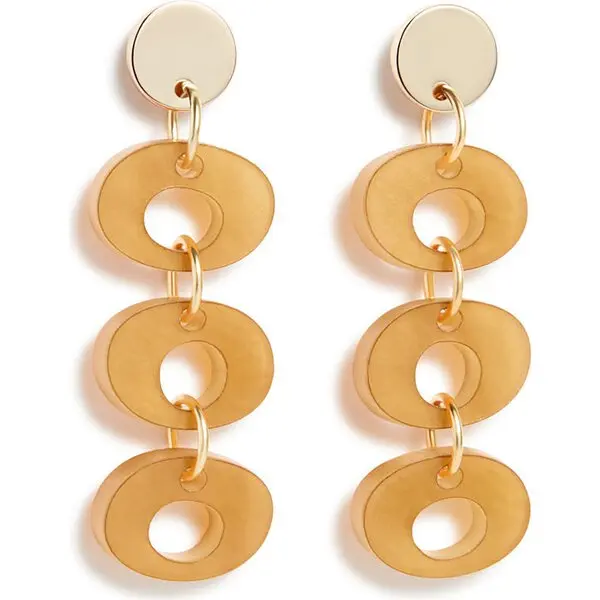 TOOLALLY Hepworth Drop Earrings - Mica