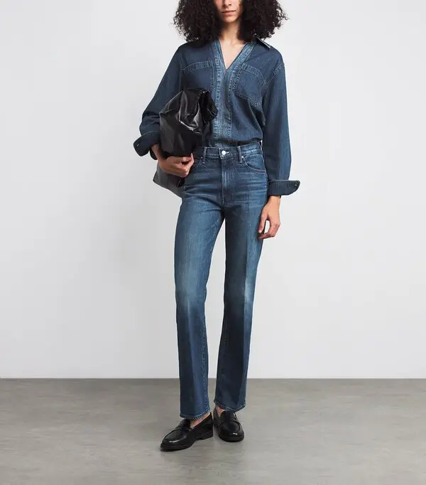Rag & Bone Channing Denim Top