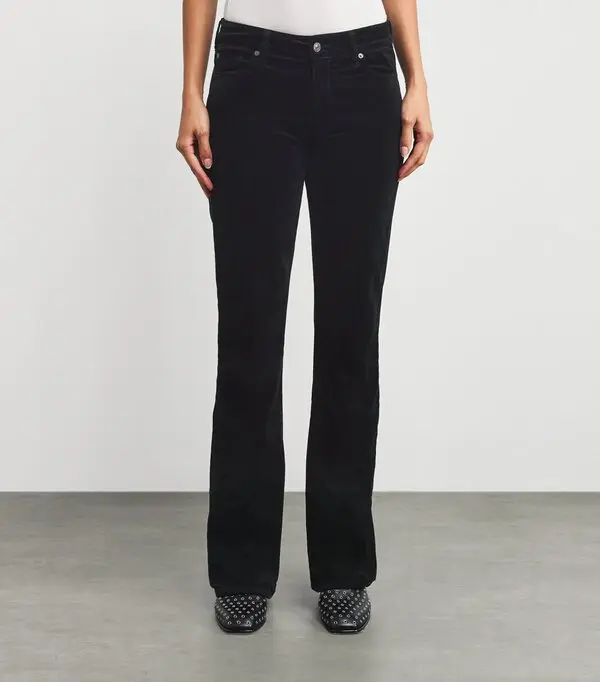 7 For All Mankind Velvet Leggy Bootcut Jeans