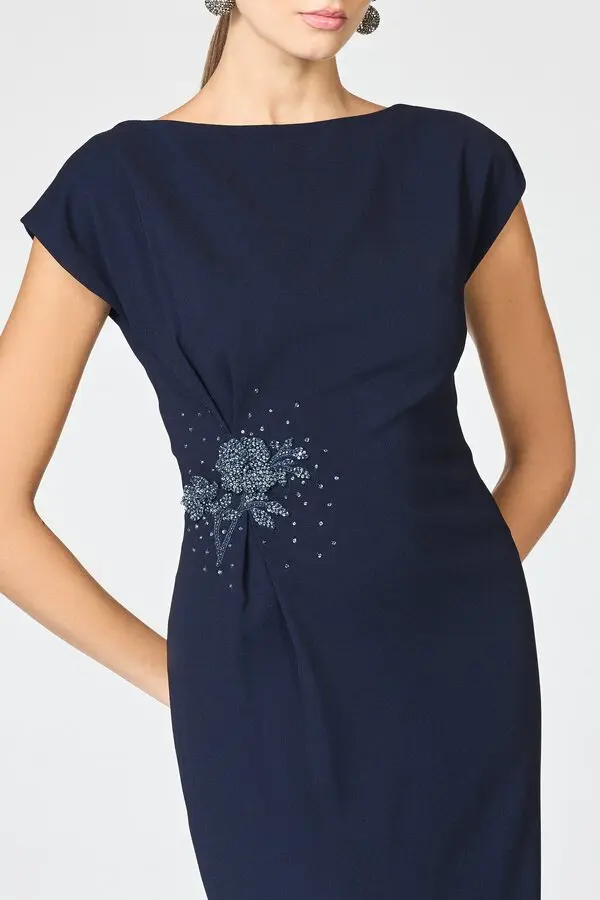 Sachin & Babi Kelly Embellished Column Gown