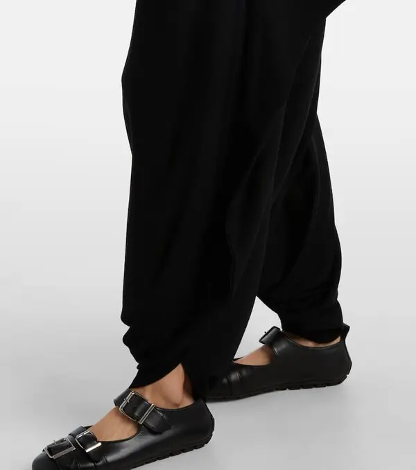 Junya Watanabe High-rise Tapered Wool Pants