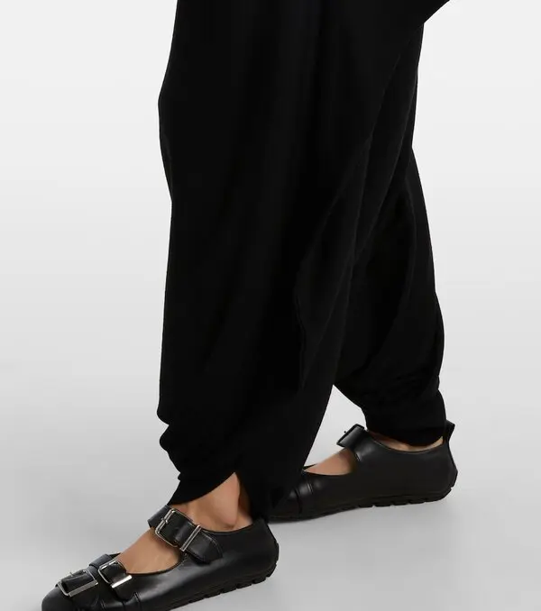 Junya Watanabe High-rise Tapered Wool Pants