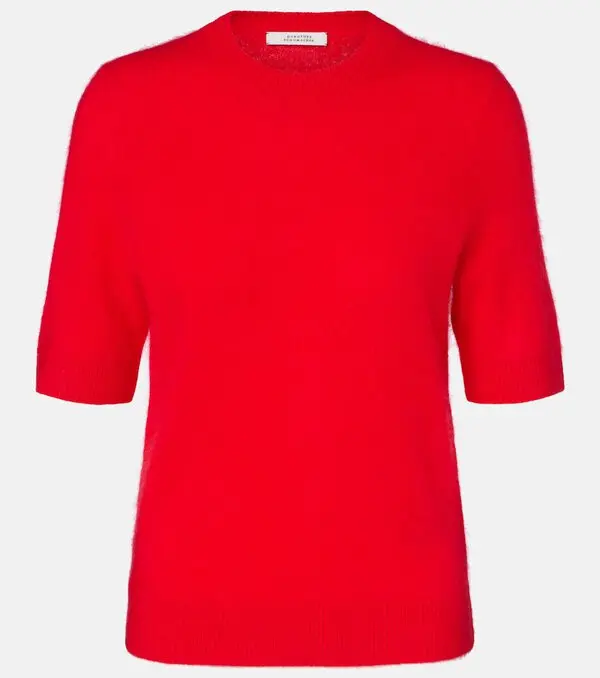 Dorothee Schumacher Wool And Cashmere Crewneck Sweater - Red