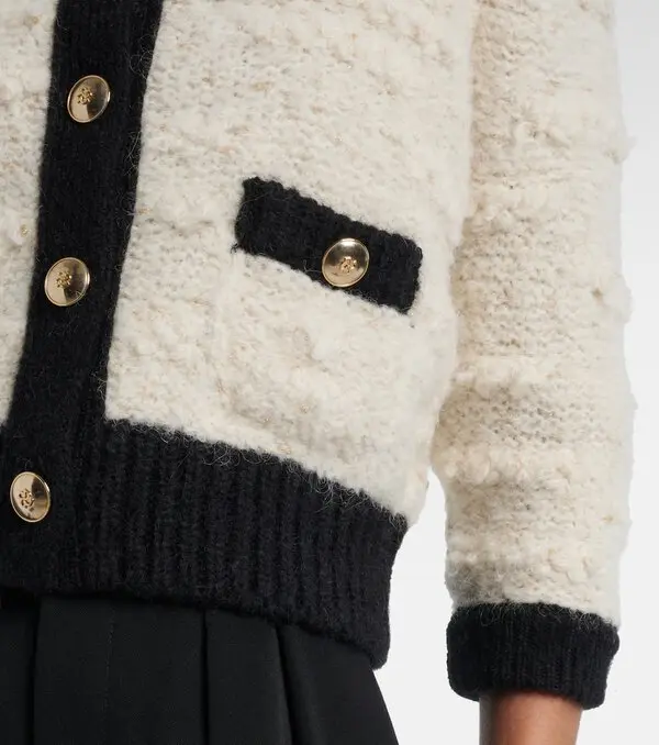 Dorothee Schumacher Sparkle Wool-blend Cardigan