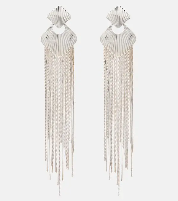 JENNIFER BEHR Blythe Drop Earrings - Silver