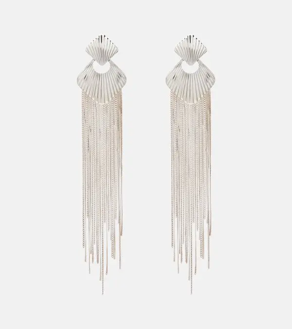 JENNIFER BEHR Blythe Drop Earrings - Silver