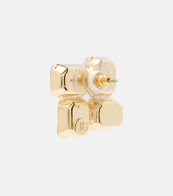 JENNIFER BEHR Piccolo Crystal Earrings - Gold