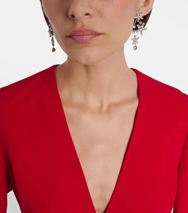 JENNIFER BEHR Azar Crystal-embellished Drop Earrings