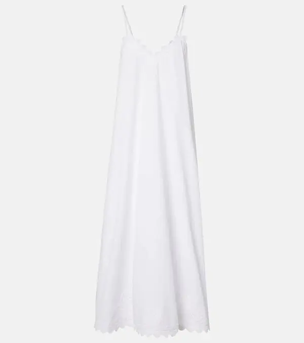 JULIET DUNN Cotton Midi Dress