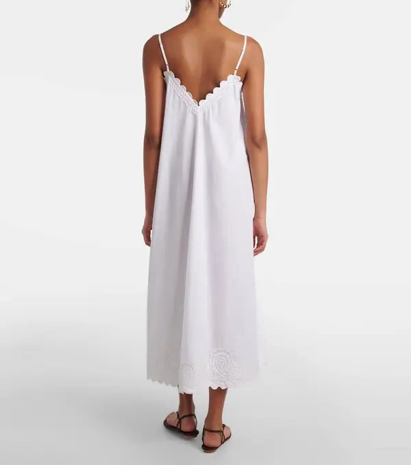 JULIET DUNN Cotton Midi Dress