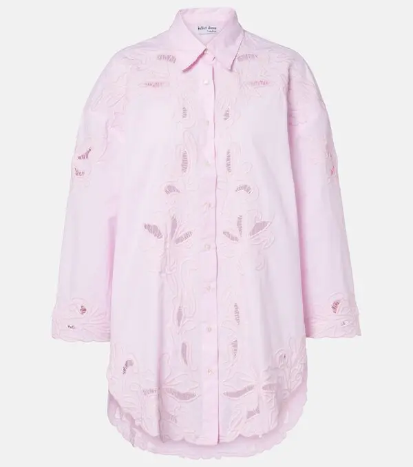 JULIET DUNN Oversized Cotton Top