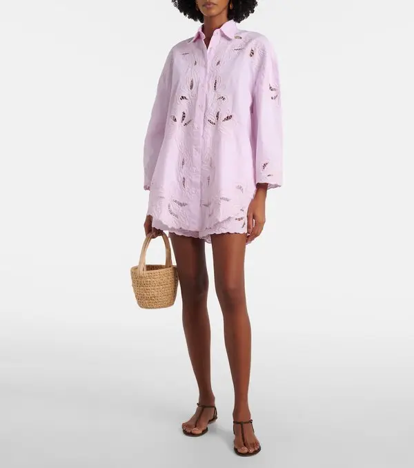 JULIET DUNN Oversized Cotton Top