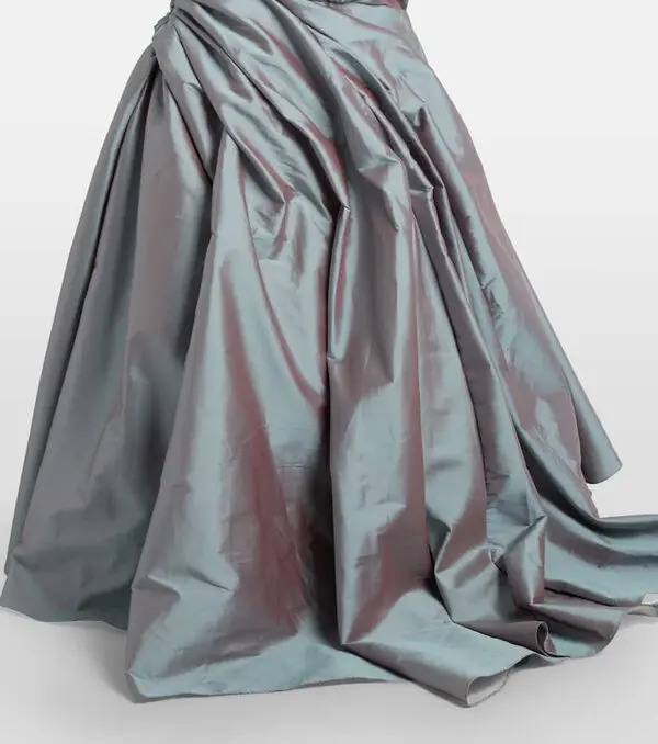MARMAR HALIM Asymmetric Ruched Gown