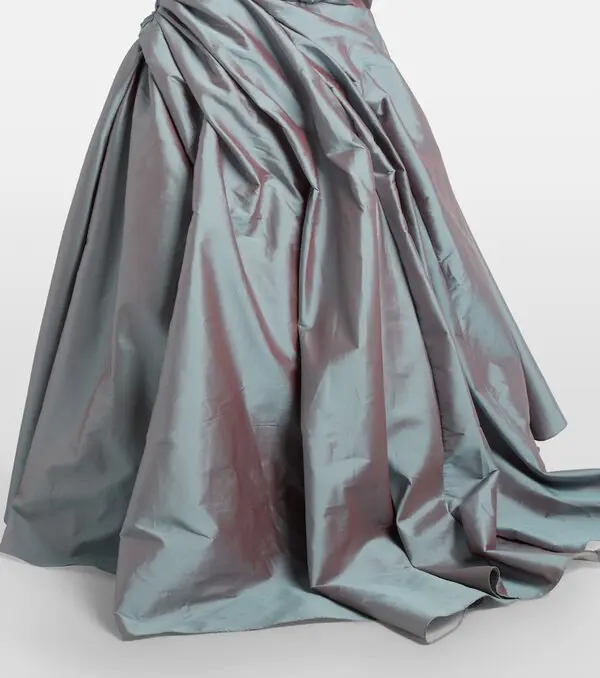MARMAR HALIM Asymmetric Ruched Gown