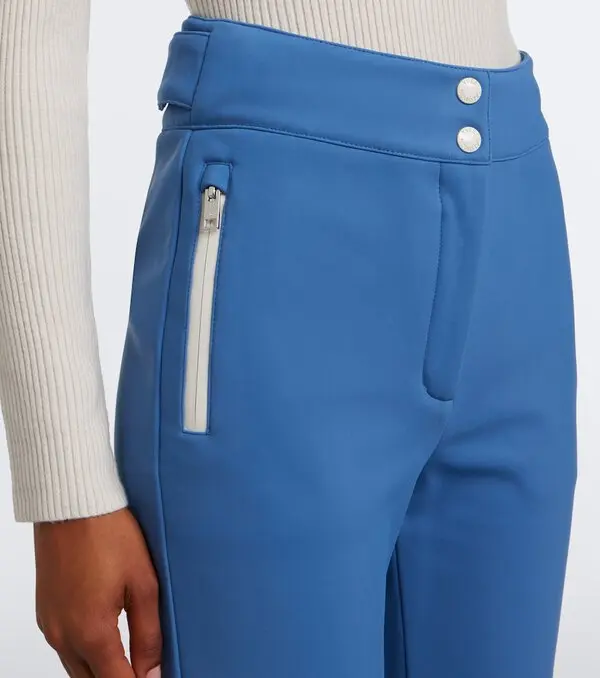 YVES SALOMON Flared Ski Pants - Blue