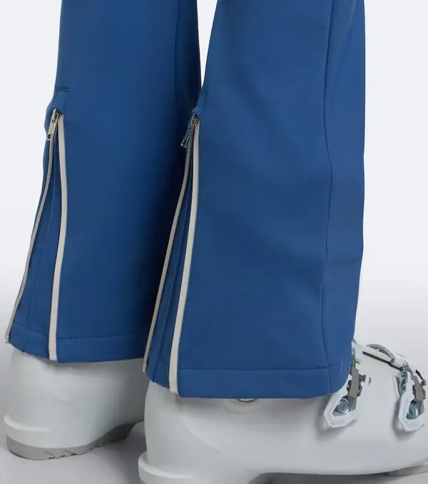 YVES SALOMON Flared Ski Pants - Blue