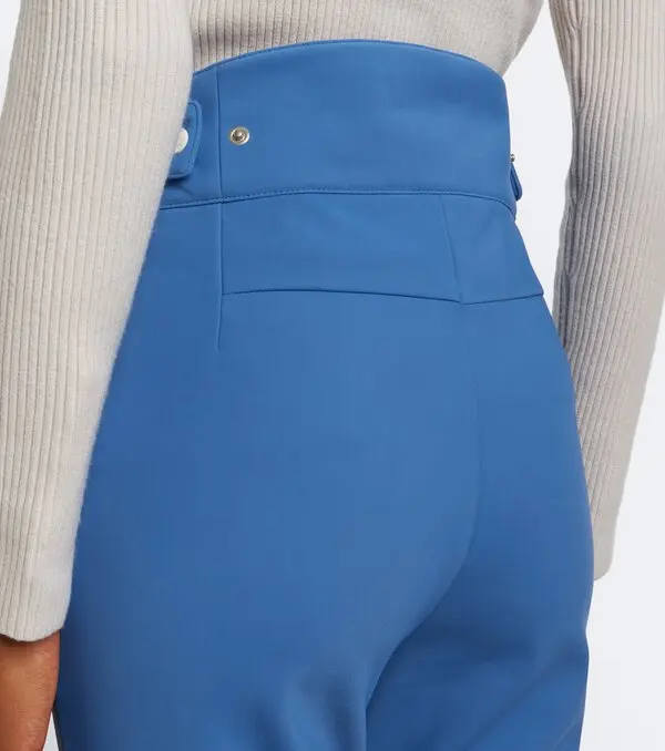 YVES SALOMON Flared Ski Pants - Blue